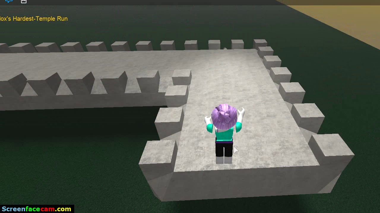 Roblox Temple run map GamePlay - YouTube