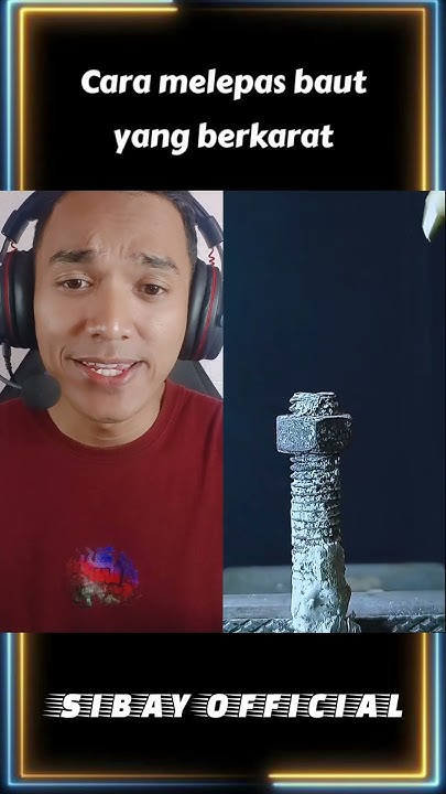 Cara mudah melepas baut yang sudah berkarat #shorts - YouTube