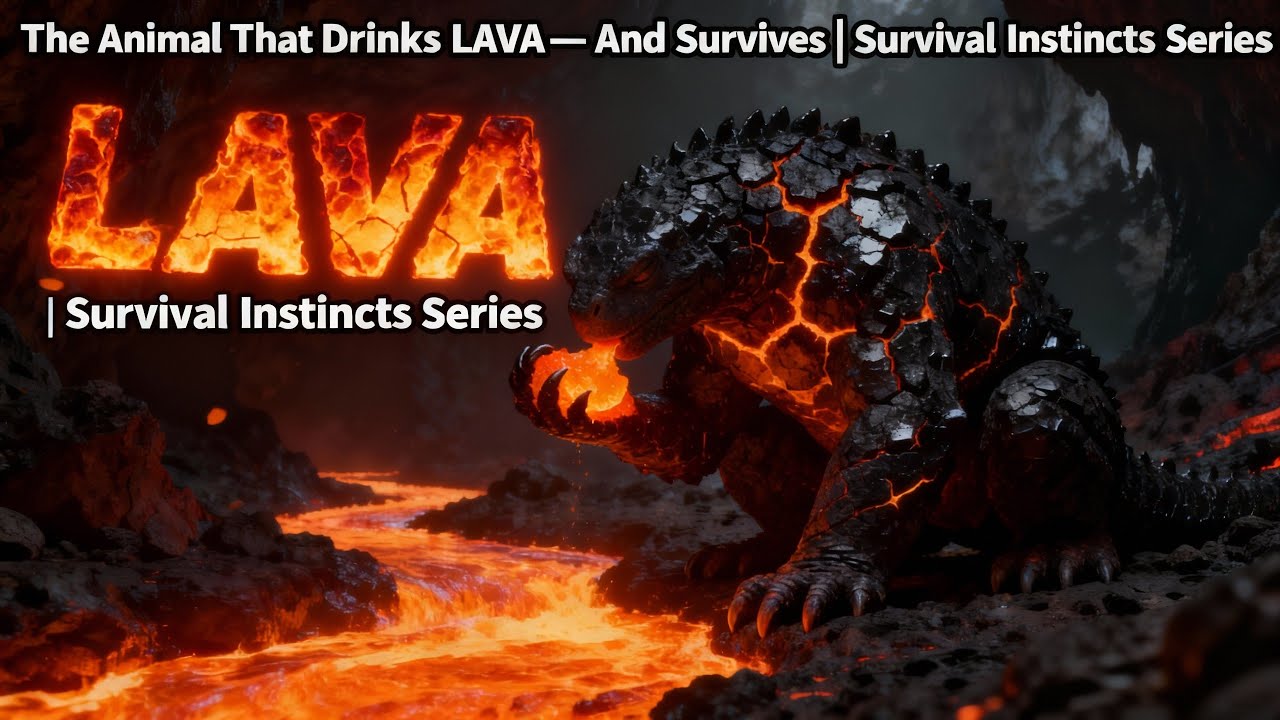 The Animal That Drinks Lava — And Survives | Survival Instincts Series ...