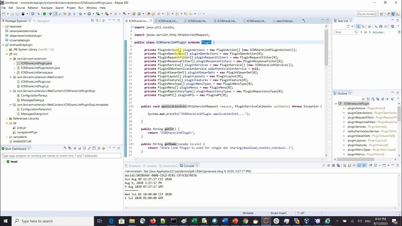 How to create your first IBM Content Navigator Plugin Part2 - YouTube