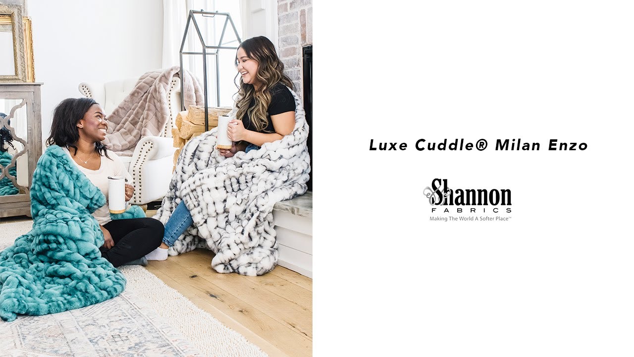 Cozy up with your bestie and Cuddle® 🔥☕🧵Luxe Cuddle® Milan Enzo - YouTube