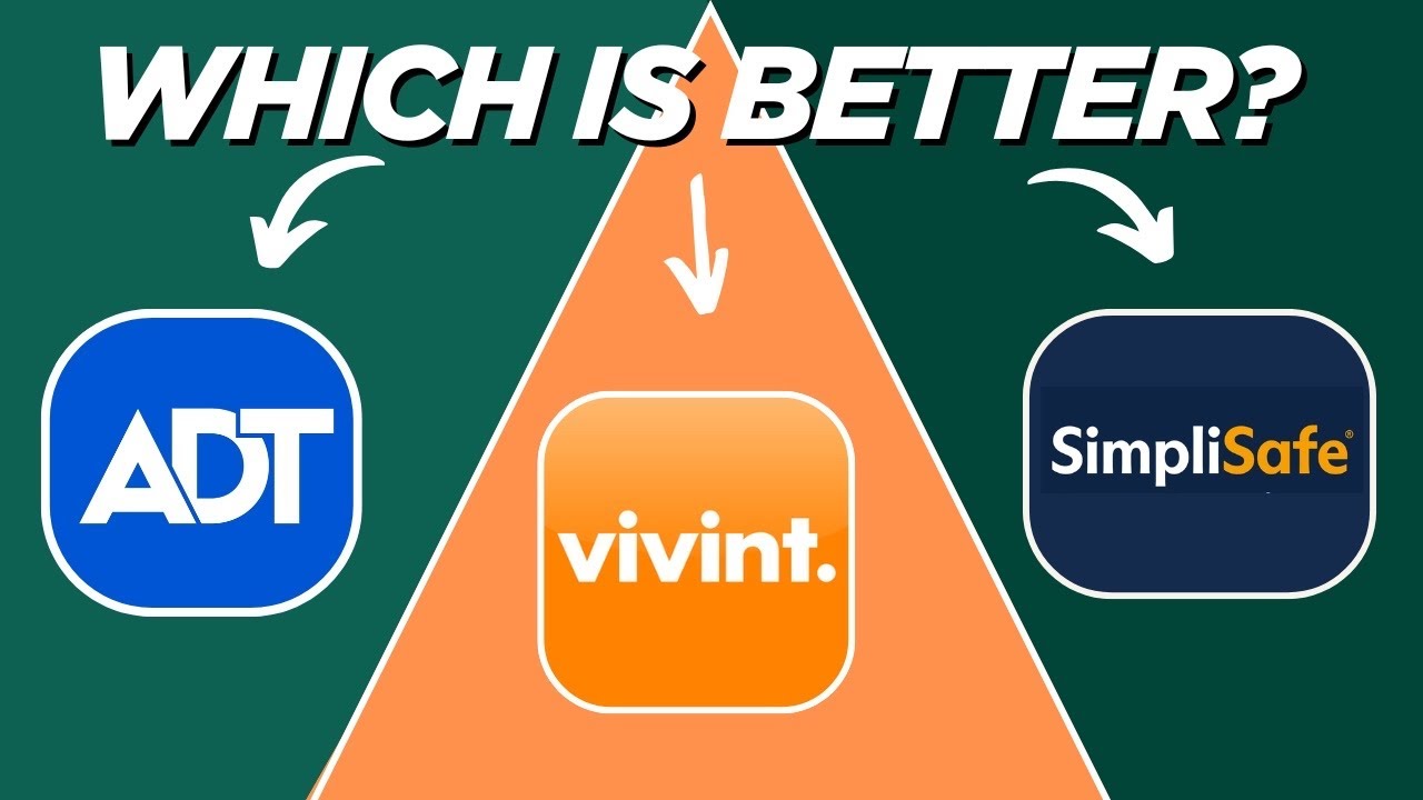 ADT Vs Vivint Vs SimpliSafe - Which One Is Better? - YouTube