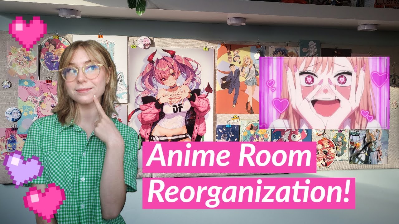 Reorganizing my Anime Room! - YouTube