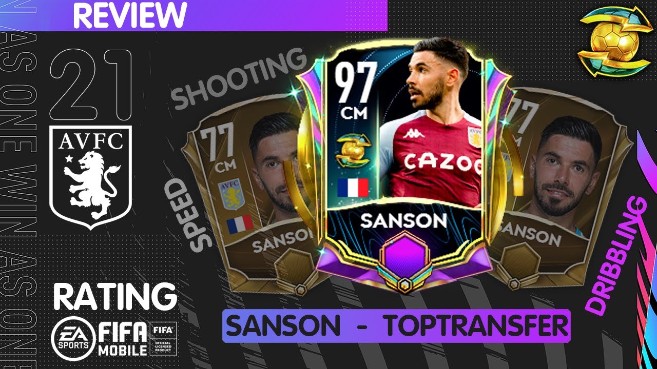 Morgan Sanson Топ Трансферы Обзор Игрока FIFA 21 mobile - YouTube