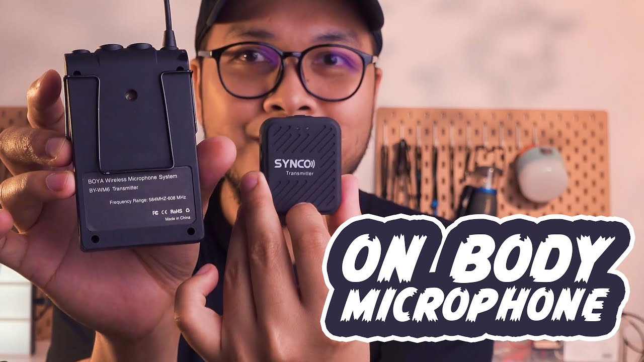 Mic dekat badan.. Wayar vs Tanpa Wayar | SYNCO 2.4G Wireless Mic G1(A2 ...