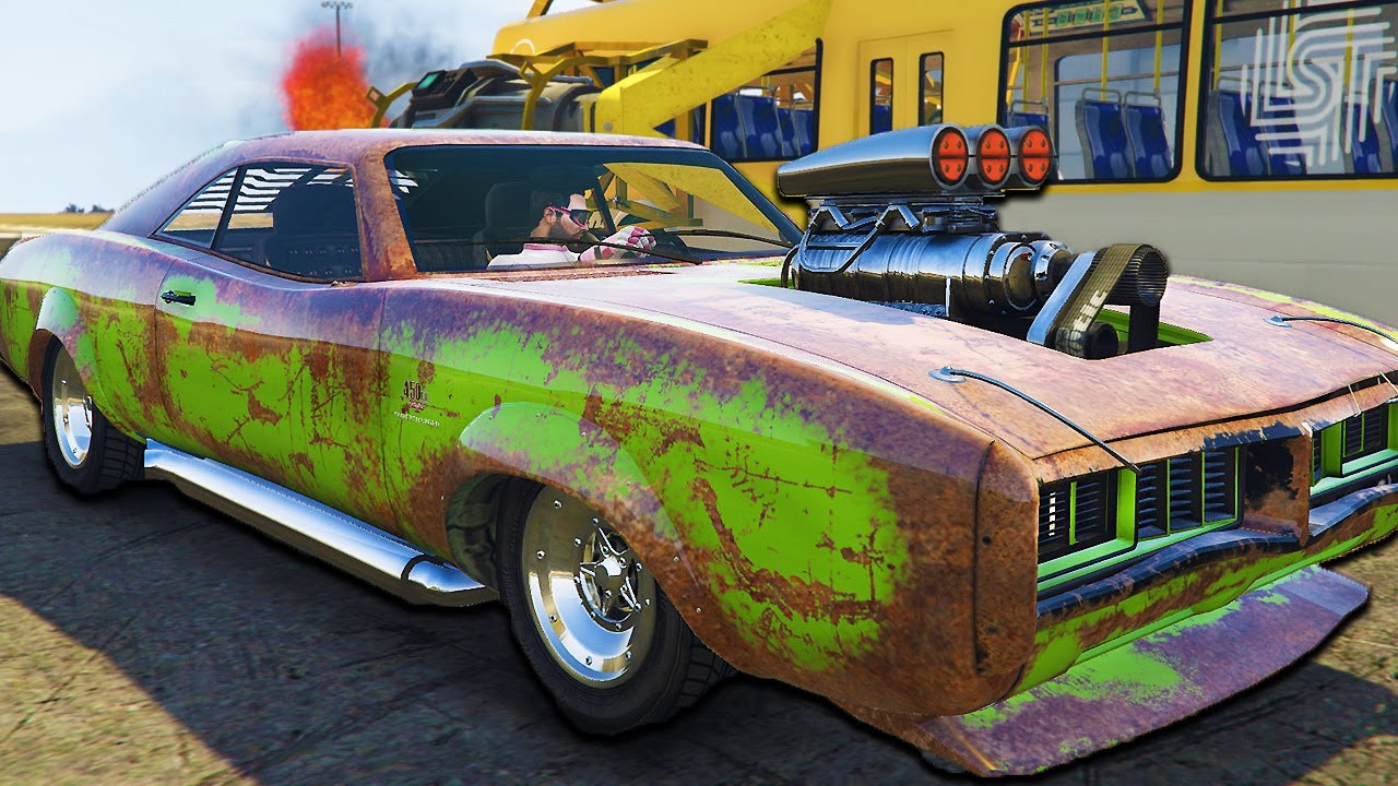 I Bought This New Junk Muscle Car - GTA Online Summer Special DLC - YouTube