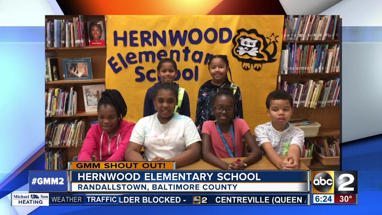 Good morning from students at Hernwood Elementary School - YouTube