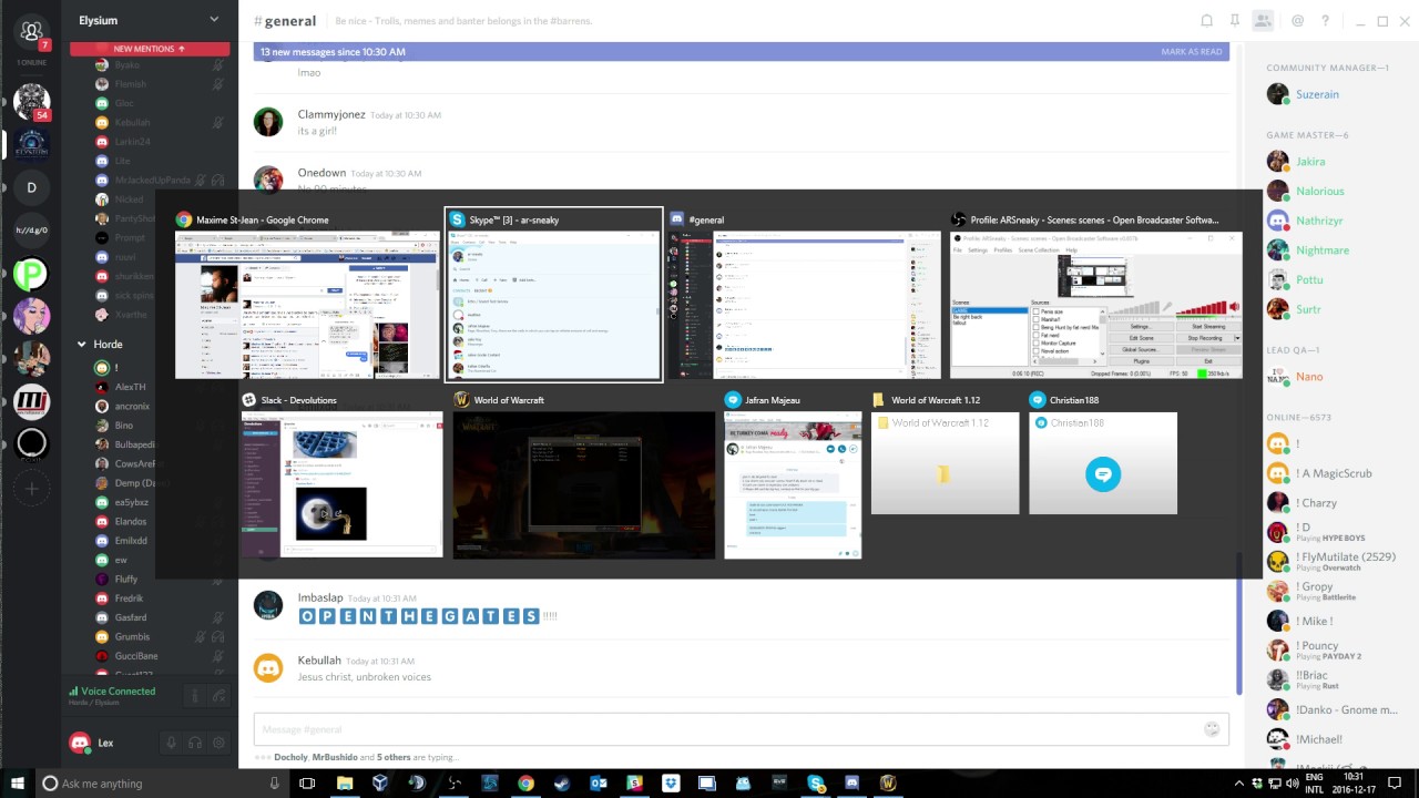 Elysium Discord on launch day, Humanity at Its finest. - YouTube