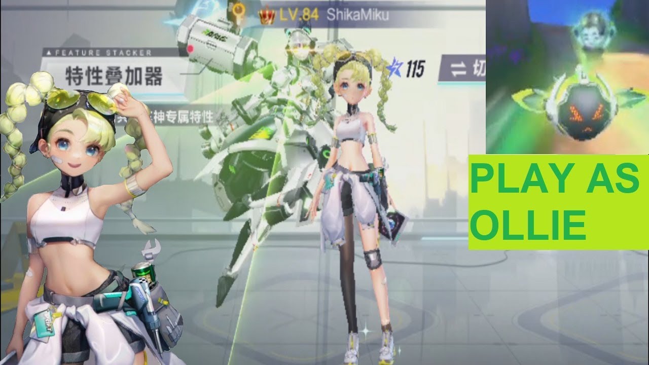 Test NEW Character Ollie In Unlimited Mode 【QQ Speed Mobile】 - YouTube