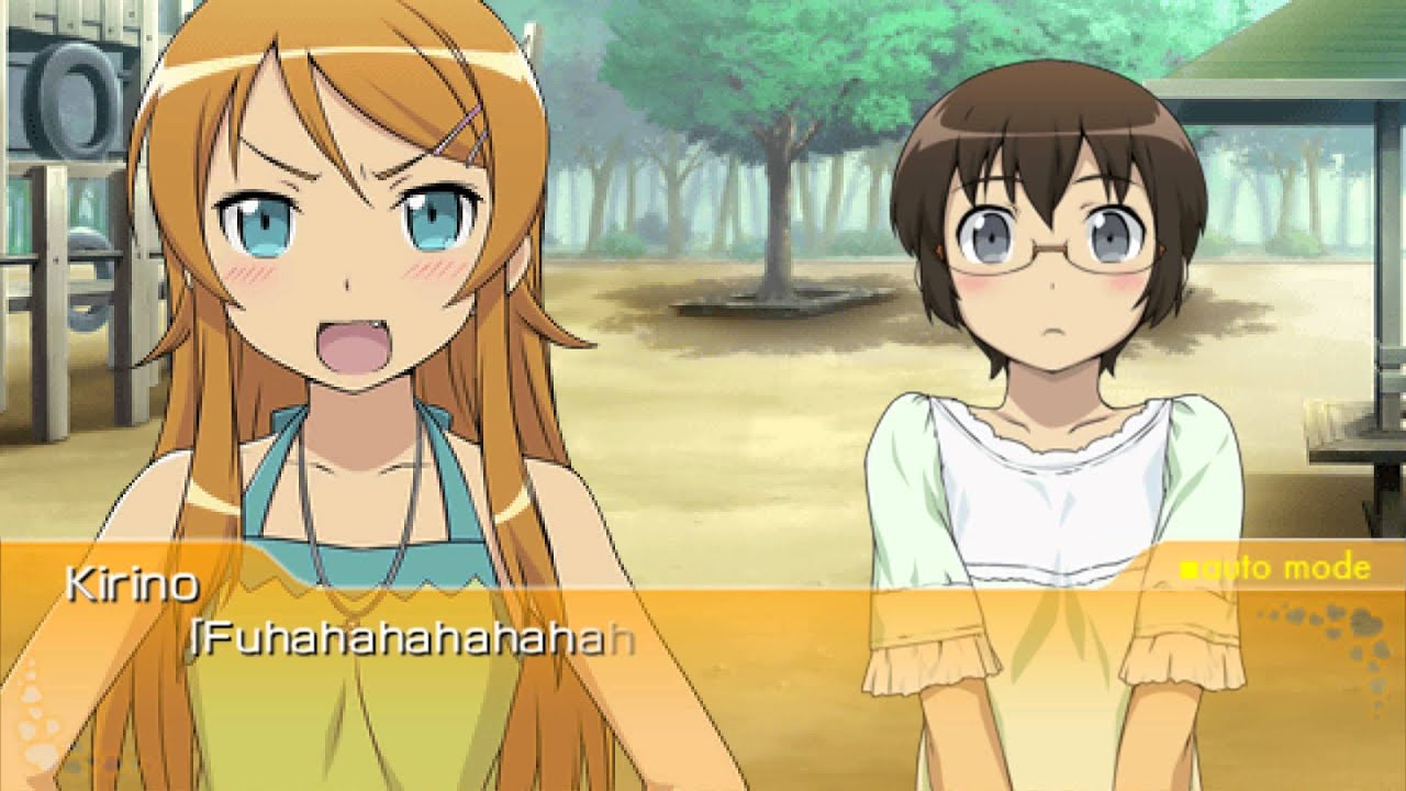 Oreimo Tsuzuku PSP Kirino Route Part 22 - Rubbing It In [English ...