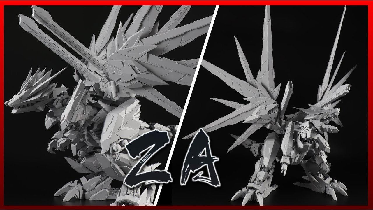 ZZA Wings of Freedom Battle Dragon 1/72 Model Kit [Prototype Preview ...