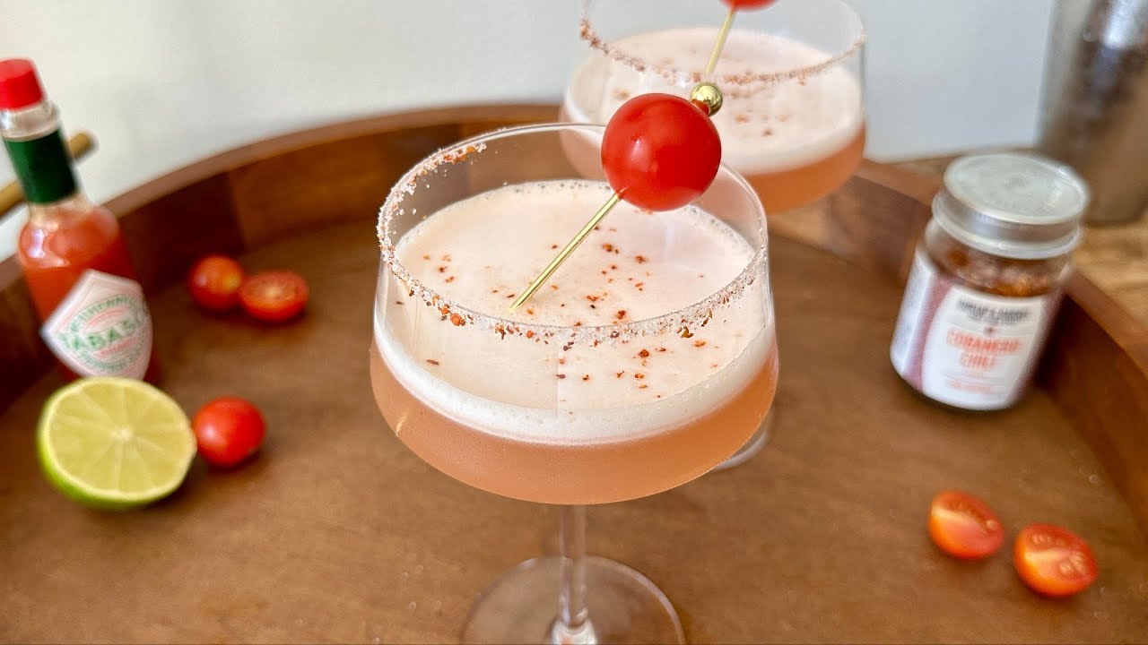 Spicy Tomatini (Tomato Martini) Recipe - YouTube