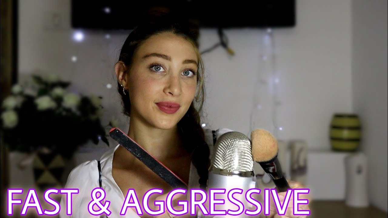 FAST & AGGRESSIVE TRIGGERS | TINGLY | ASMR - YouTube