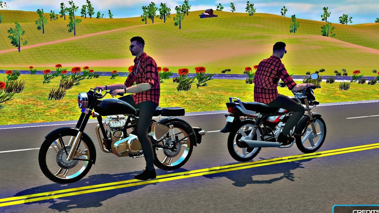 Bullet V's hf Dulux Bike heavy Tochan in game 🔥 Indian vehicle ...