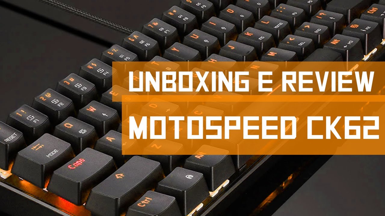Motospeed CK62: Compacto e sem fio! - YouTube