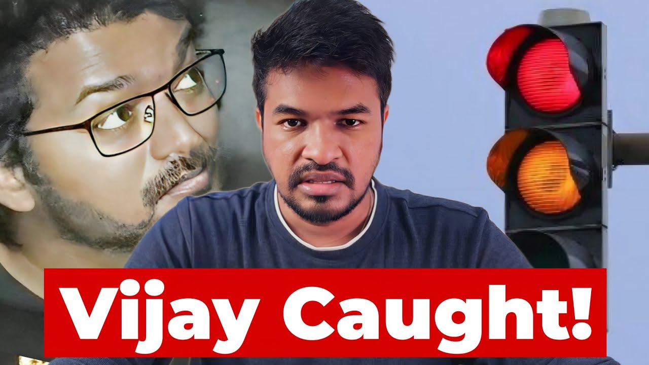 Vijay Caught 🔴 Red Signal Issue! 🔥 | Madan Gowri | MG - YouTube