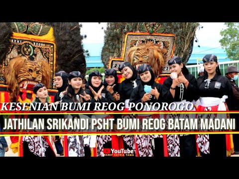 REOG PONOROGO TERBESAR Se KEPRI. milik keluarga besar PSHT. (Reog Batam MADANI) - YouTube