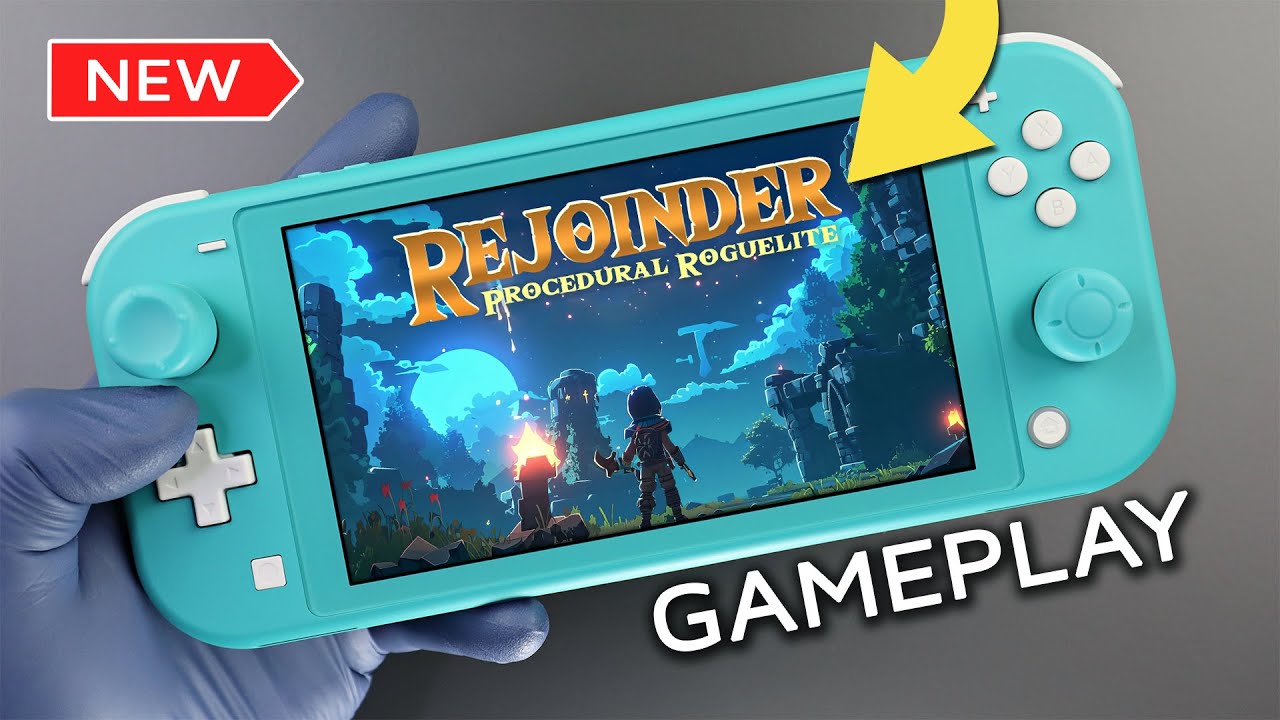 Rejoinder - Procedural Roguelite Nintendo Switch Lite Gameplay - YouTube