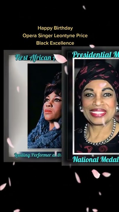 Happy Birthday Opera Singer Leontyne Price #shorts #music #icon #opera ...