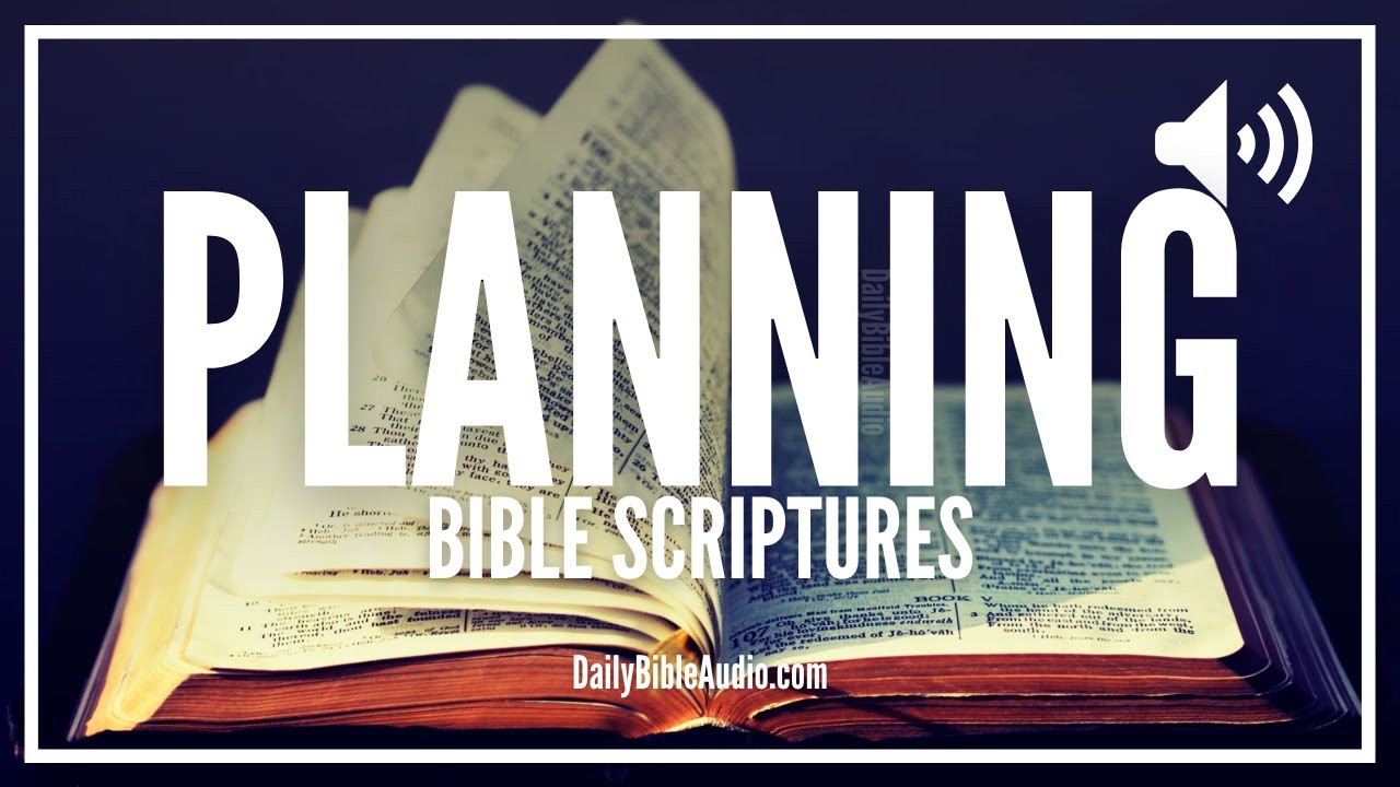 Bible Verses About Planning | What The Bible Says About Planning ...