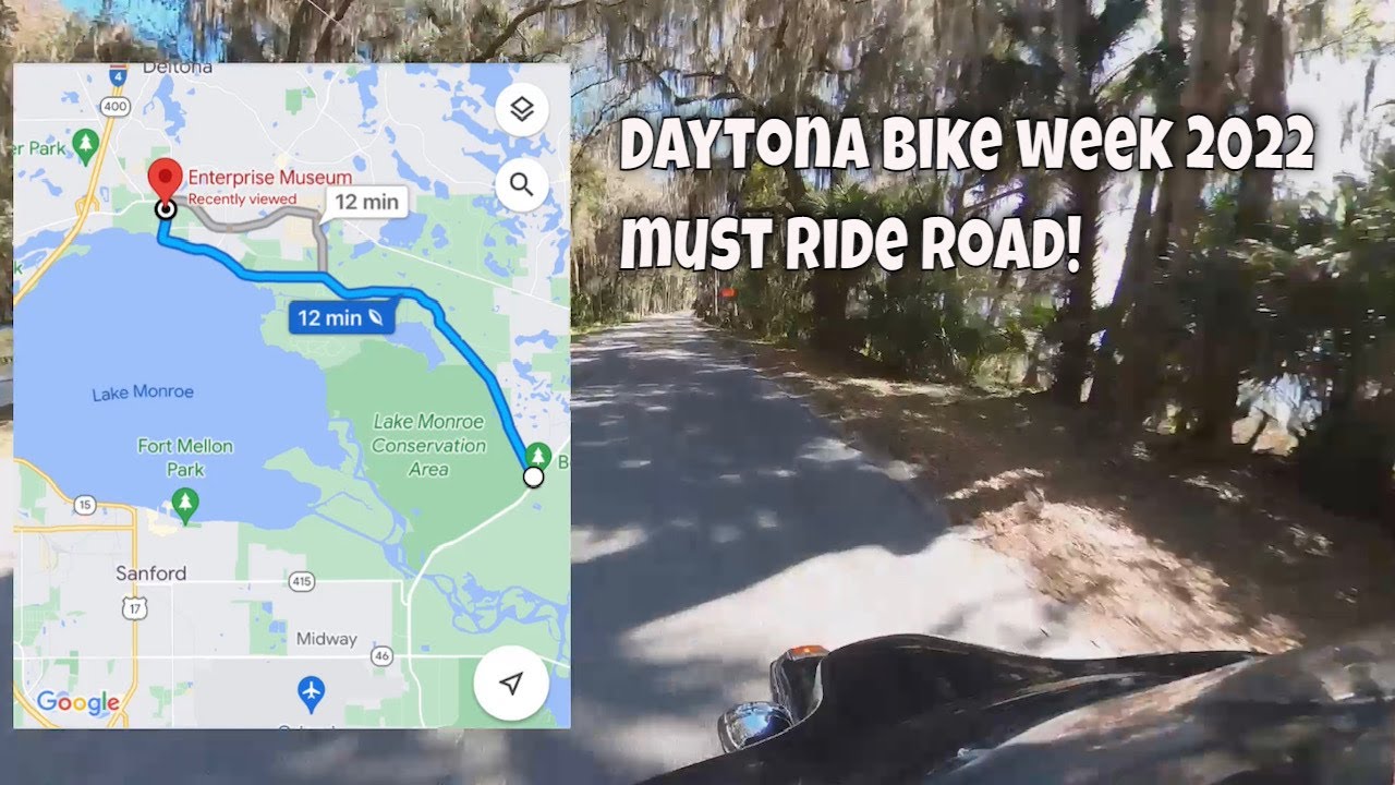Daytona Bike Week 2022 must ride scenic road along one of Florida’s ...
