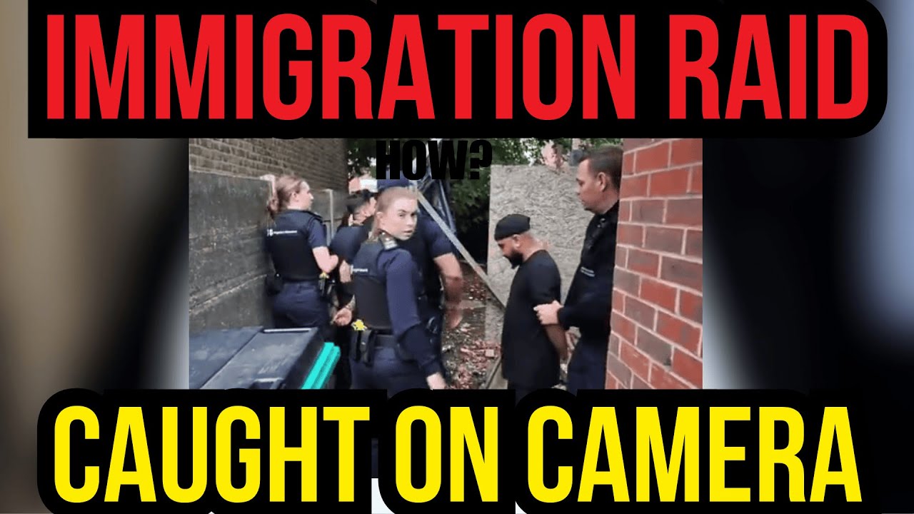 Caught on Camera: Immigration Storm Hits Ilford - YouTube
