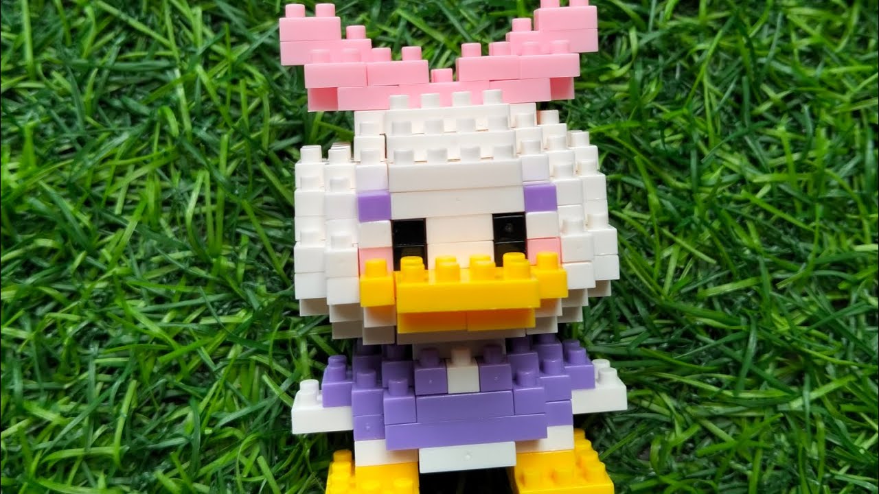 SPEED BUILD LEGO BRICKS DAISY # merangkai cepat lego bricks seruuu ...
