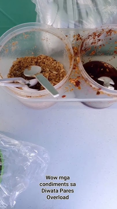 wow mga condiments sa diwata pares overload - YouTube
