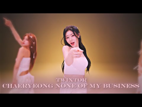 Itzy Chaeryeong 'None of My Business' perfomance video twixtor clips 4k