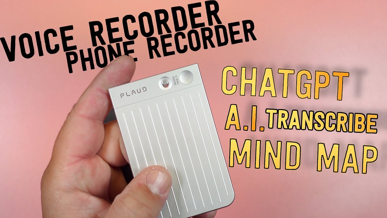 A.I. Voice Recorder & Summarizer the size of a Credit Card powered by chatgpt - YouTube
