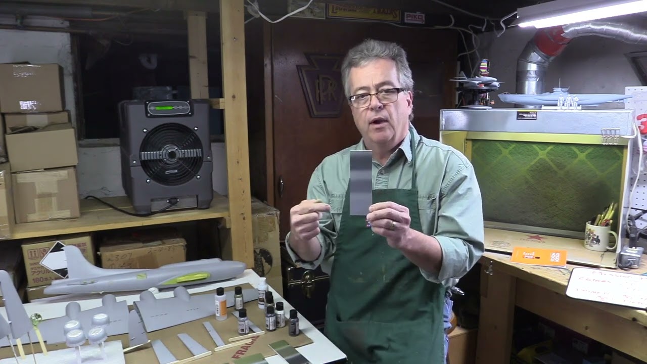 How to Paint a Plastic Model Kit -- B-17 Build - YouTube