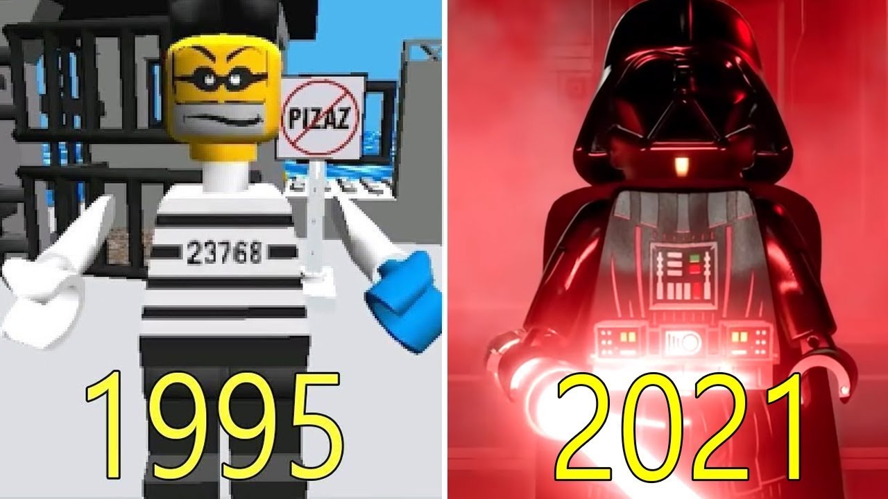 Evolution of Lego Games 1995-2021 - YouTube