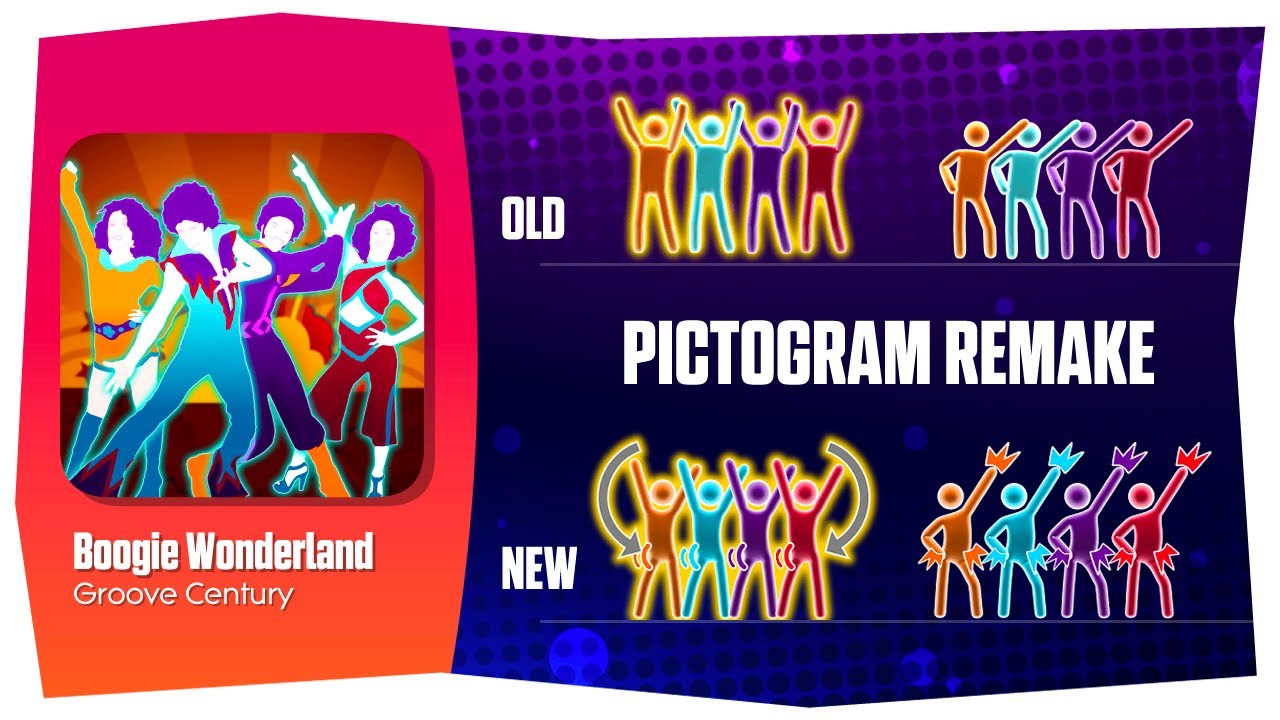 Just Dance | Boogie Wonderland – PICTO REMAKE (Official VS Mine) - YouTube