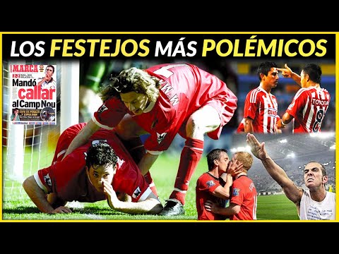 Las CELEBRACIONES Más POLÉMICAS del FÚTBOL ⚽😱