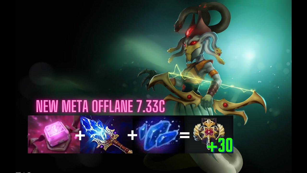 MEDUSA OFFLANE NUEVA META EN PARCHE 7.33C - YouTube