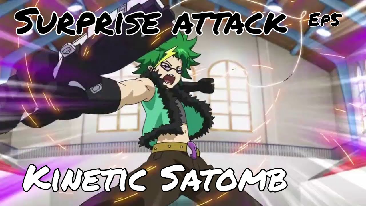 The power of satomb Beyblade burst evolution EP5 - YouTube