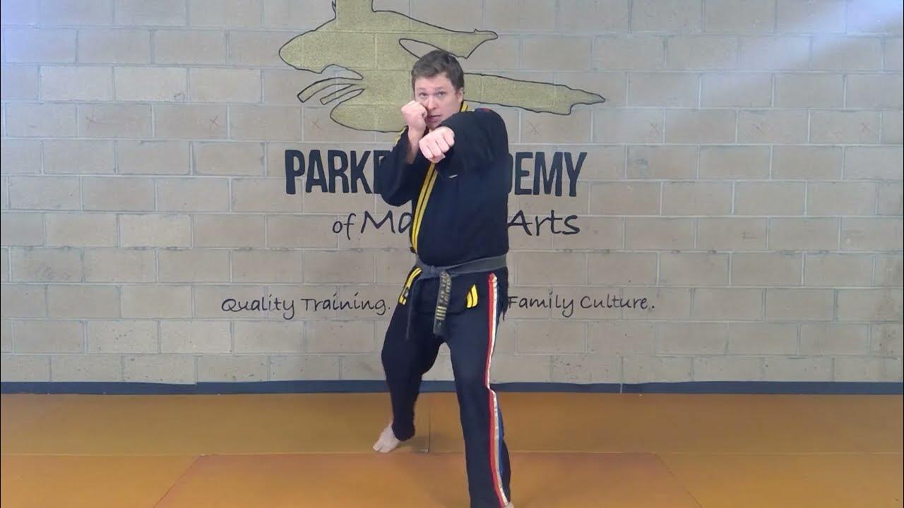 White, Yellow, Orange Kickboxing: Jab through Bob N Weave - YouTube