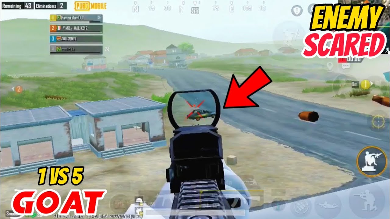 Enemy Wants To Run 😦| GOAT | Pubg Mobile Video | Zootoxin - YouTube
