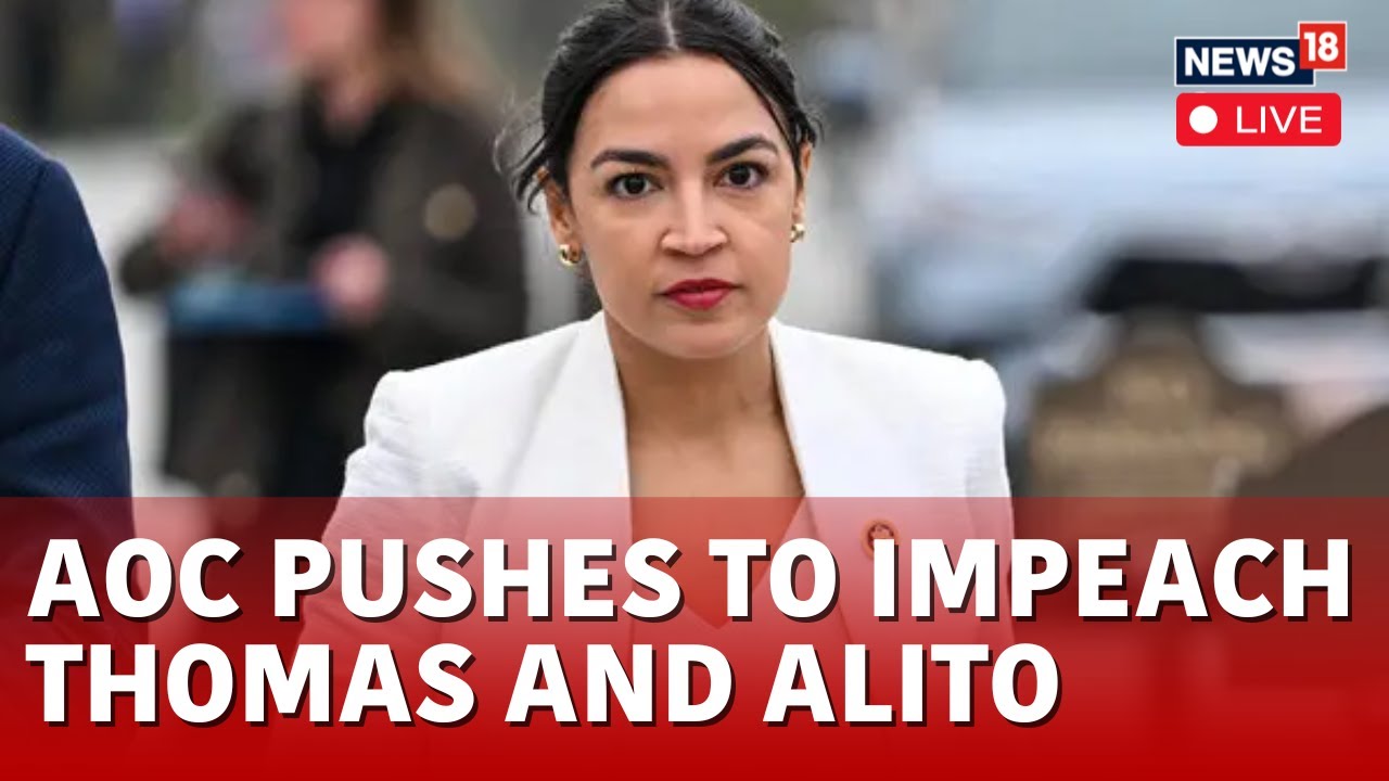 Alexandria Cortez Live Aoc Files Articles Of Impeachment Against