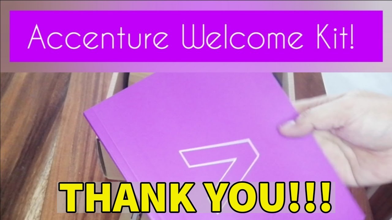 UNBOXING ACCENTURE WELCOME KIT 2021! THANK YOU!!!| All about pERA - YouTube