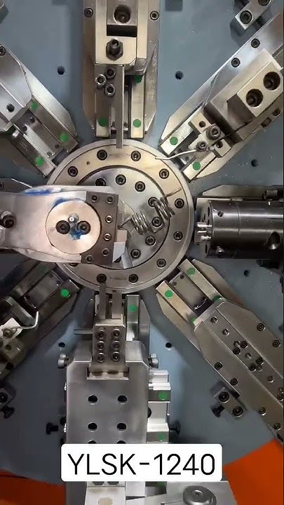 YLSK-1240 Camless Spring Forming Machine .Wire diameter 0.8-4.0mm ...