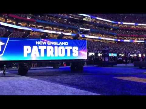 New England Patriots Introduction at Super Bowl 53 - YouTube