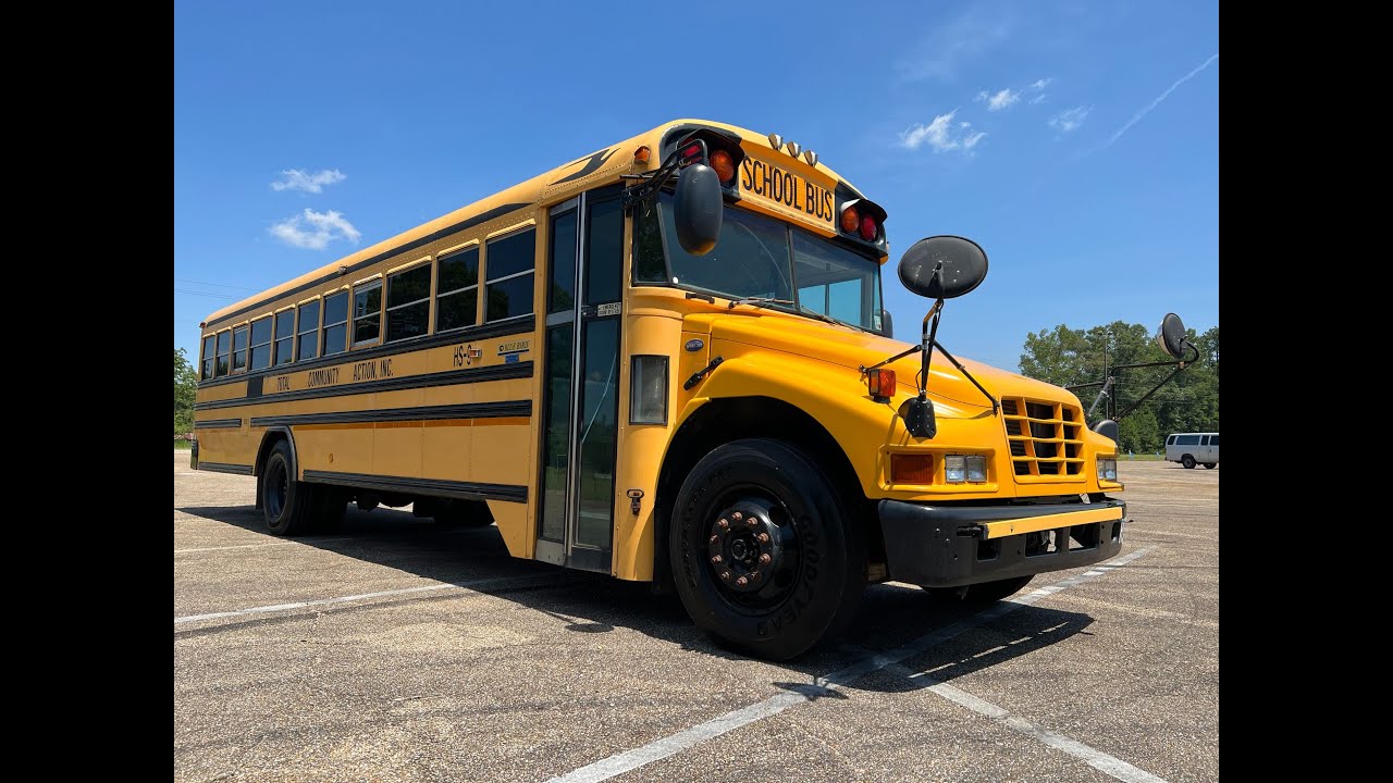 2005 Blue Bird Vision 66 Passenger School Bus (94,424 Miles) - YouTube