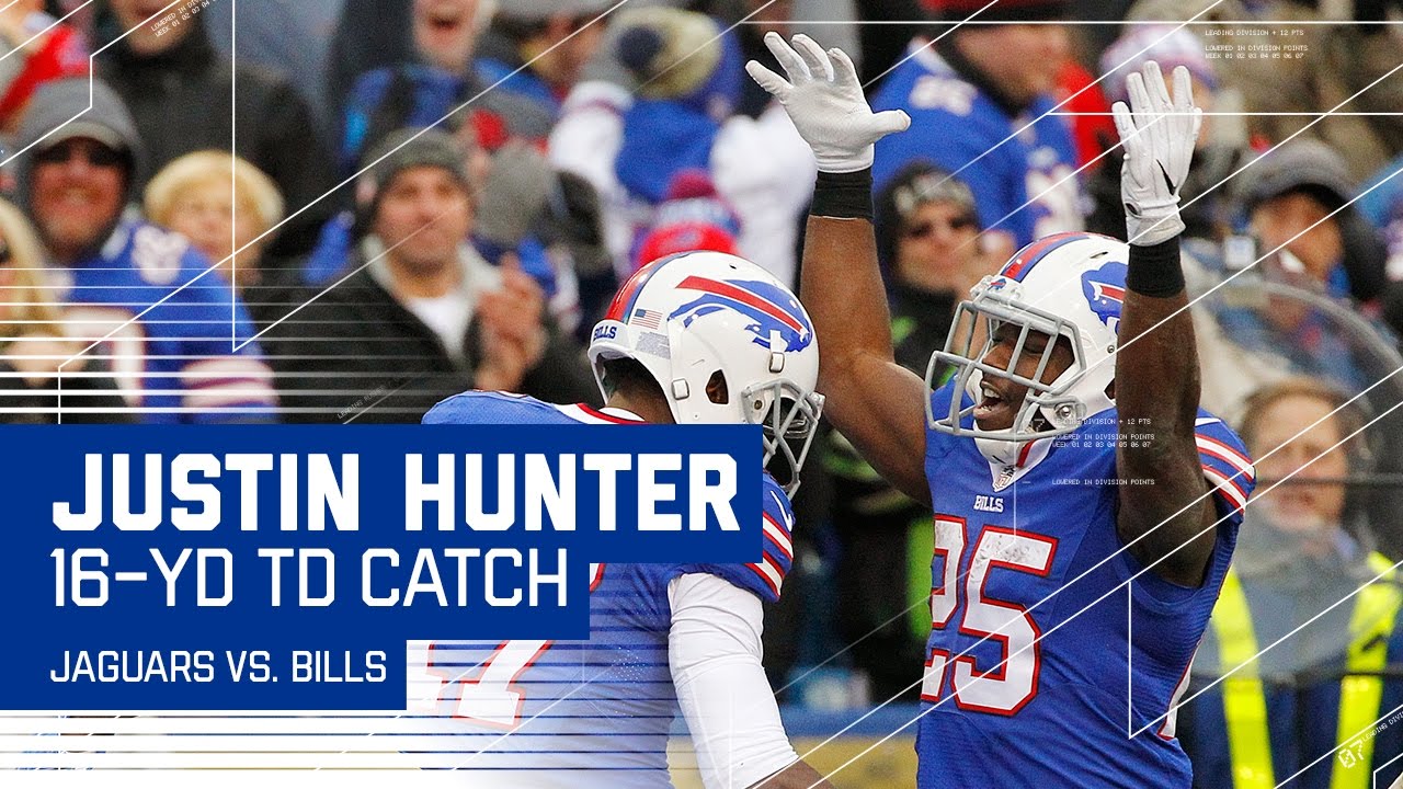 Justin Hunter's Amazing TD Grab Gives Bills the Lead! | Jaguars vs ...