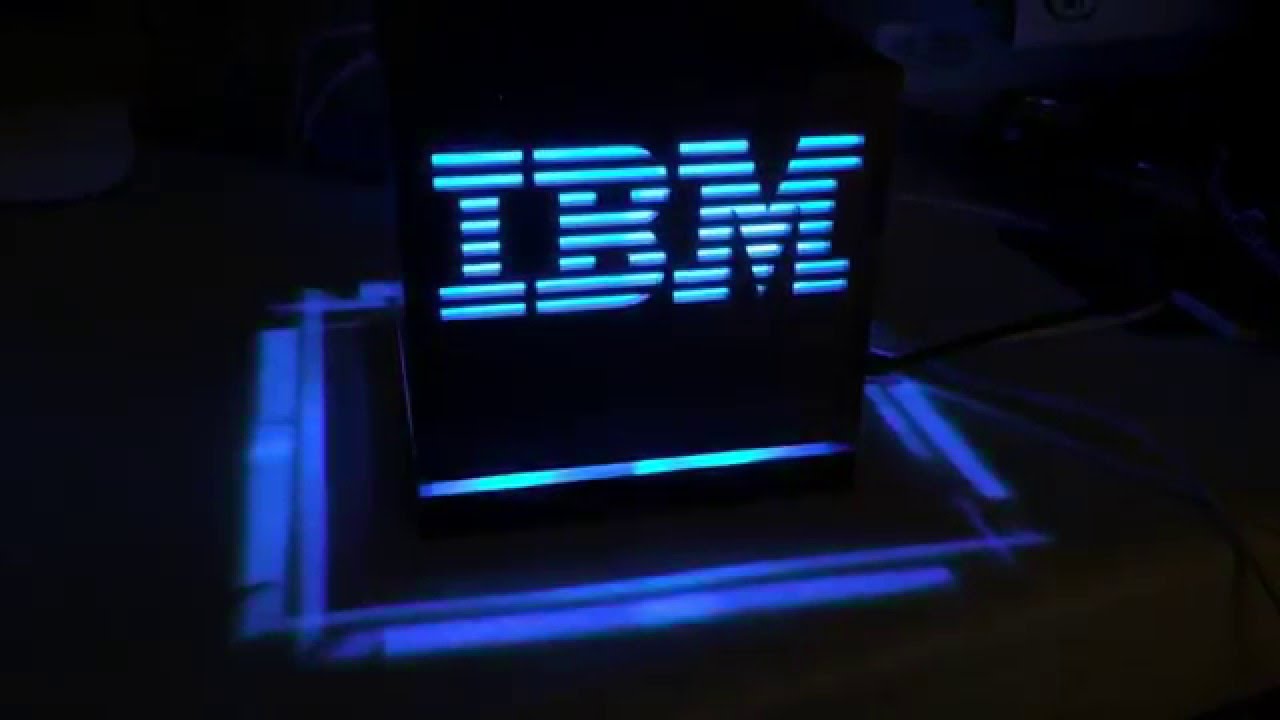 IBM Cube (Night) - YouTube