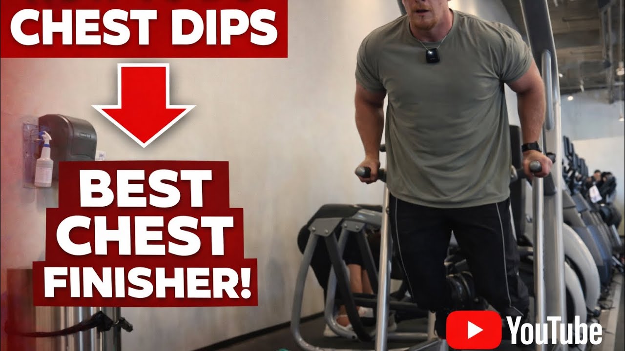 The Ultimate Chest Finisher: Chest Dips Explained - YouTube