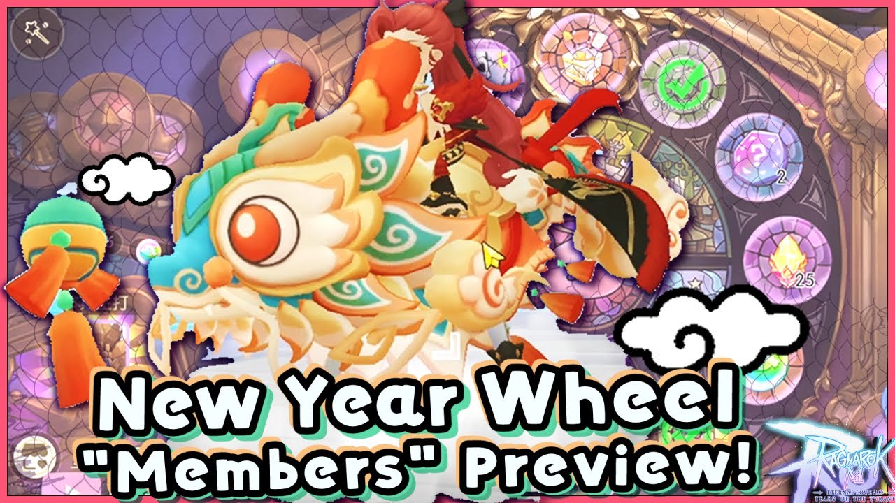 Year of the Dragon New Year Wheel / Turntable! "Members" Preview ...