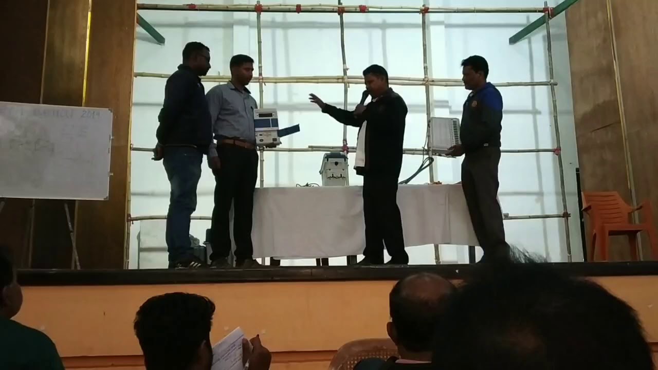 vvpat to control unit connection - YouTube