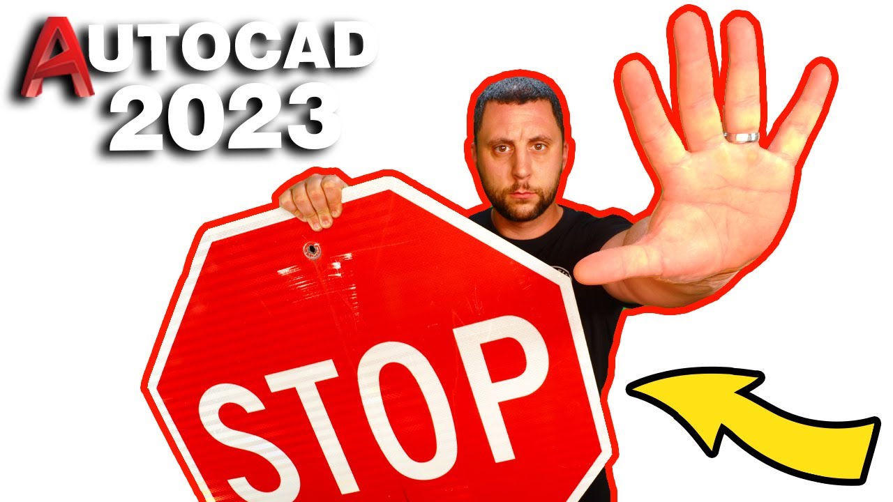 10 Mistakes BEGINNERS make in AutoCAD 2023 - YouTube