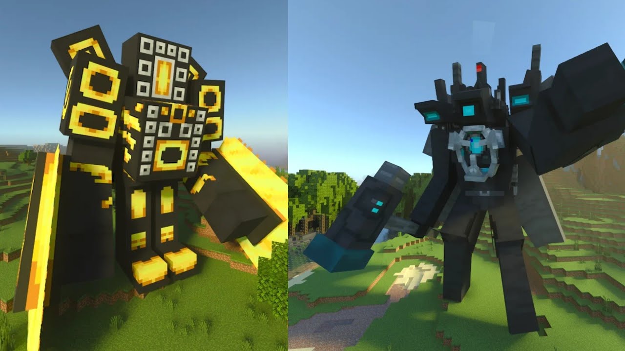 TEAM CAMERAMAN TITAN V2 MCPE in Minecraft PE - MMCRAFT TV - YouTube